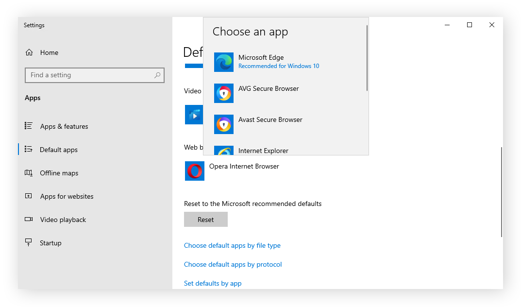 Change Your Default Browser on Windows, Mac, or Mobile